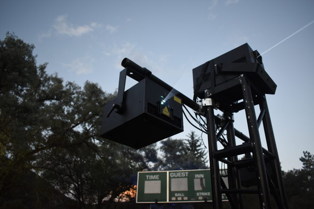 Bringing the art of laser show design to Colorado communities ...